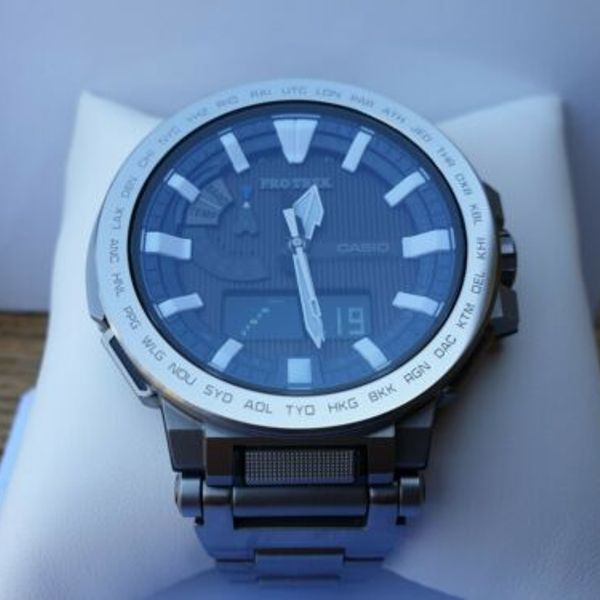 Casio PROTREK PRO TREK PRX-8000GT-7JF Manaslu Titanium. | WatchCharts
