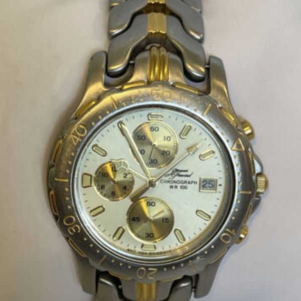 Jacques Prevard By Citizen Chronograph WR 100m Date Men Watch 520647 ...