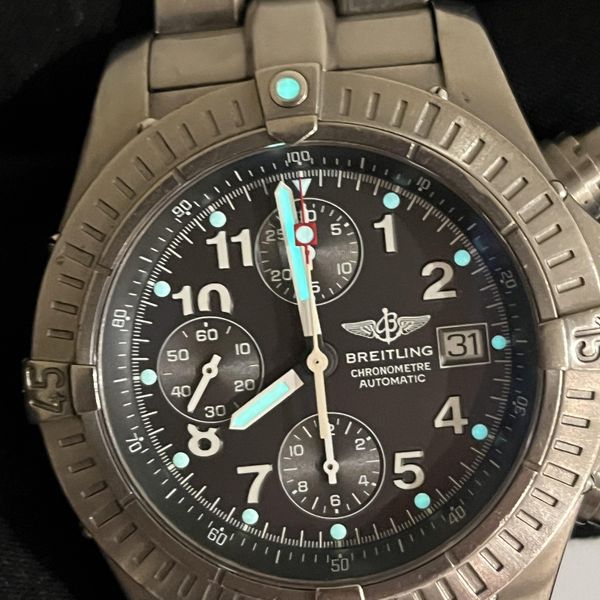 Only [WTS] Breitling E13360 chrono 1️⃣8️⃣5️⃣0️⃣ + label | WatchCharts ...