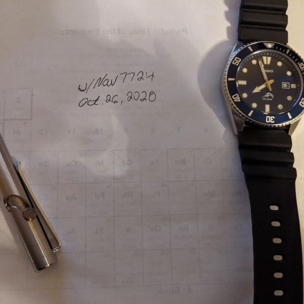 [WTS] Casio Duro blue | WatchCharts Marketplace