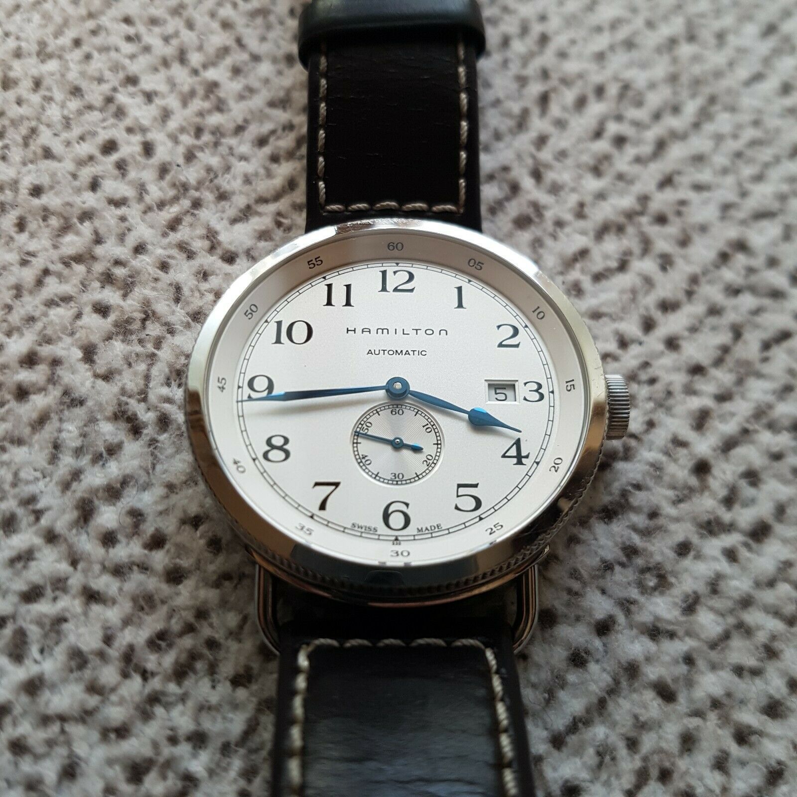 Hamilton Khaki Navy Pioneer Automatic ETA 2895 H78465553 /w box & paper ...