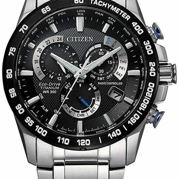 Citizen Men's PCAT Eco-Drive Chronograph Men's Watch Titanium - CB5908 ...
