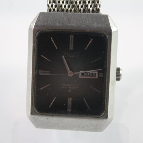 Vintage Seiko Rectangle Dial Watch 2406-3020 Automatic WORKING ...
