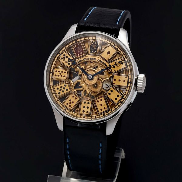 Quality L.U.Chopard Skeleton Men's Wristwatch Swiss movement | WatchCharts