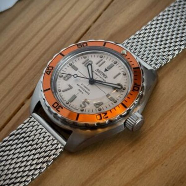 *SUPER RARE* Vostok Amphibia 2019 Special Edition Sniper Dial Watch *US ...