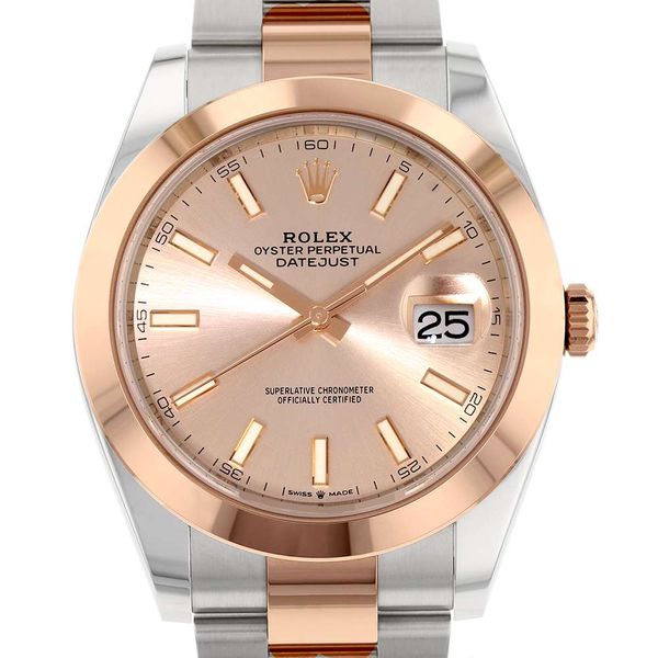 Rolex Datejust 41 K18PG pink gold random 126301 ROLEX watch sundust ...