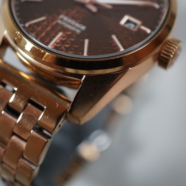 [WTS] Seiko Presage SPB170 6R35 Rose Gold Tone Sharp Edged Automatic ...