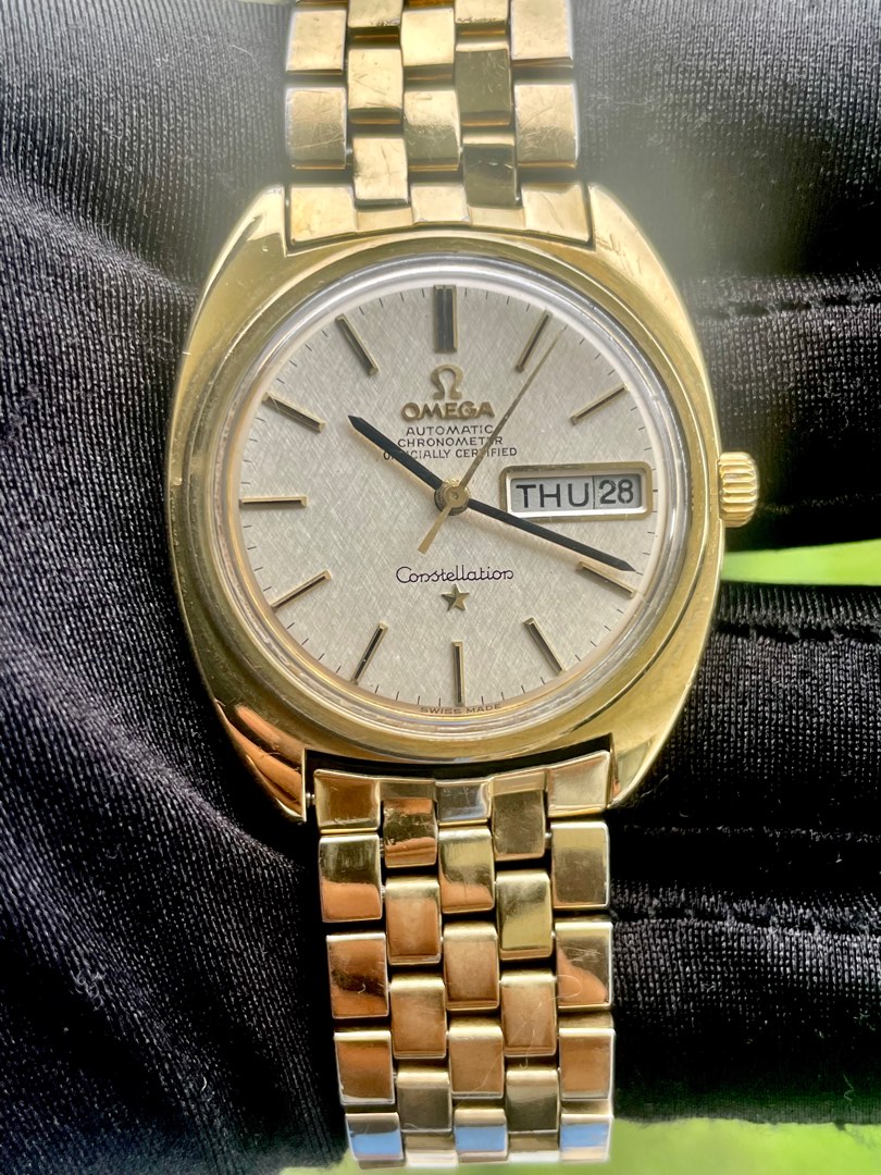 Cheapest Omega Constellation Automatic linen dial 168.019(cal.751 ...