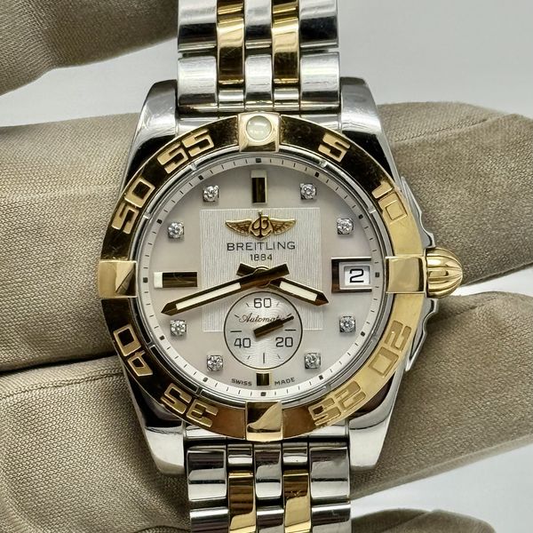 [WTS] Breitling Galactic Automatic 36mm Reference C37330 Two Tone Steel ...