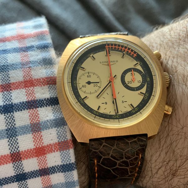 FSOT - 18k vintage Longines Nonius Chrono | WatchCharts