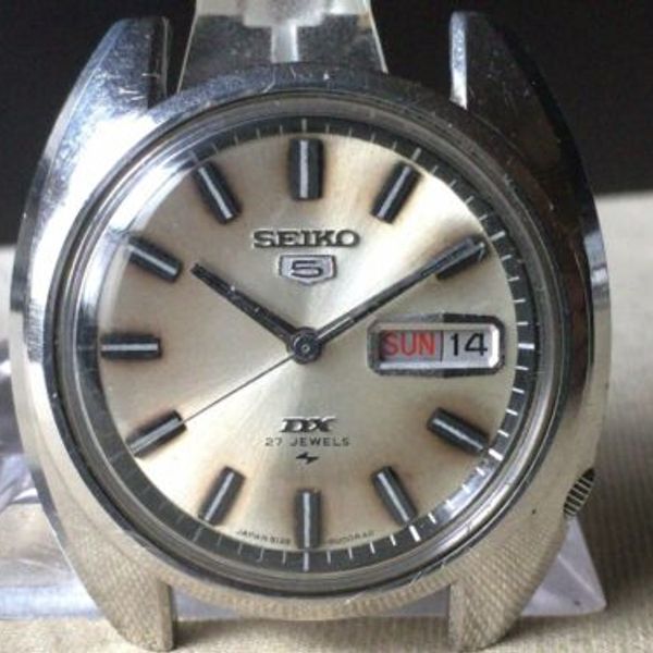 Vintage SEIKO Automatic Watch/ SEIKO 5 DX 5139-6000 27J SS 1968 | WatchCharts