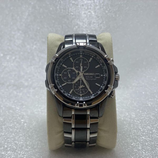 [WTS] Seiko SSC143 Solar Dress Chronograph Black | WatchCharts