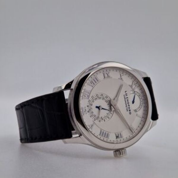 Gents L.U Chopard Chronometer Quattro - Ref 1926 - 18K White Gold ...