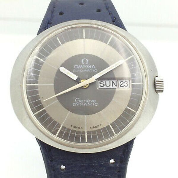 VINTAGE OMEGA GENEVE DYNAMIC DAY DATE AUTOMATIC SWISS 40MM MEN WRIST ...