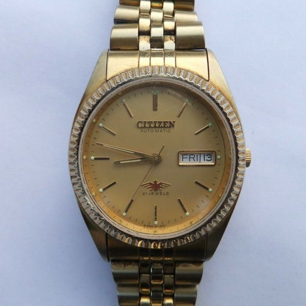Citizen 7 Automatic 21 Jewels 8200-R02092 RC Day-Date Japan Watch | WatchCharts Marketplace