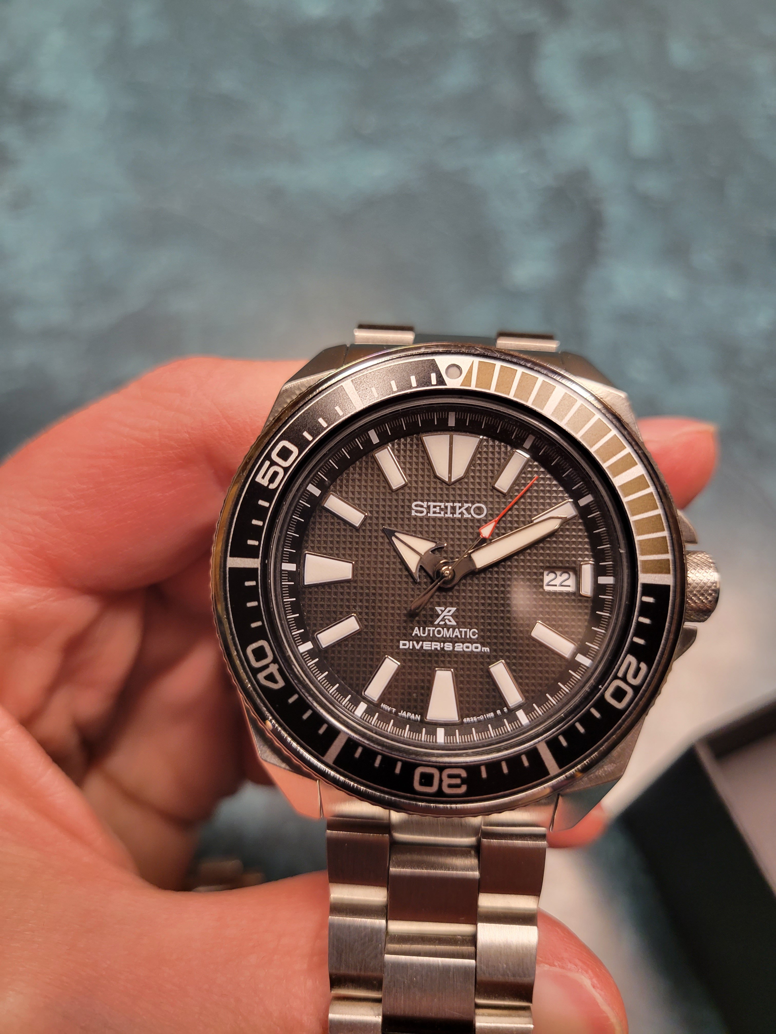 Seiko Samurai SRPB51 w/ Strapcode Engineer Bracelet | WatchCharts