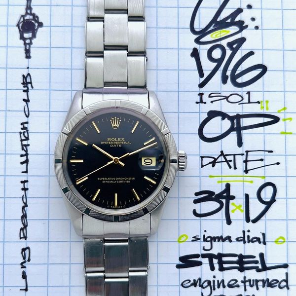 [WTS] Rolex Oyster Perpetual Date ref 1501 circa 1976 with Sigma Dial ...