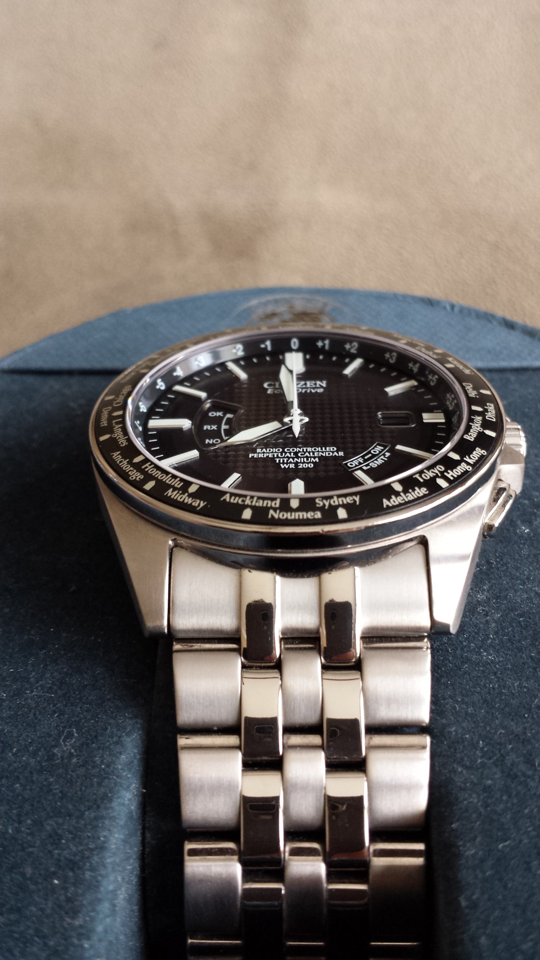 SOLD!: Citizen Titanium World Perpetual - Atomic / EcoDrive - $300.00 ...