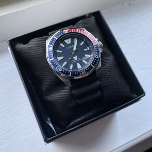 Seiko Samurai Watch (SRPB53) With Extra Strap | WatchCharts Marketplace