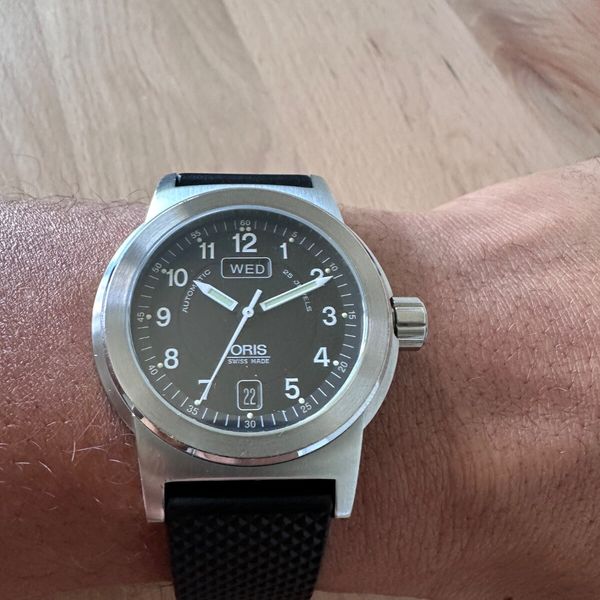 ORIS Big Crown 7500 Automatic Black Dial 40mm * RED ROTOR | WatchCharts ...