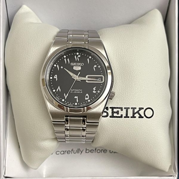 [WTS] SEIKO 5 SNK063J5 Automatic Black Dial Stainless Steel ...