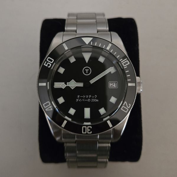 Namoki Mods Fifty-Eight Seiko MOD Tokeilab Vintage Dive Watch NH35A C3 ...