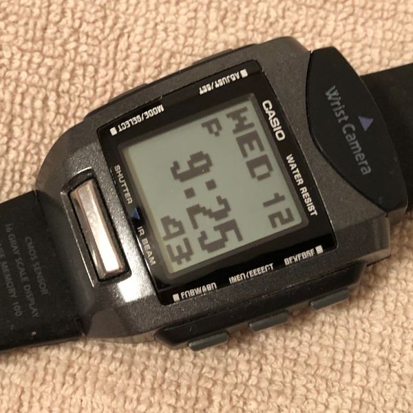 Men's Vintage Casio Wrist Camera Watch - WQV-1 | WatchCharts Marketplace