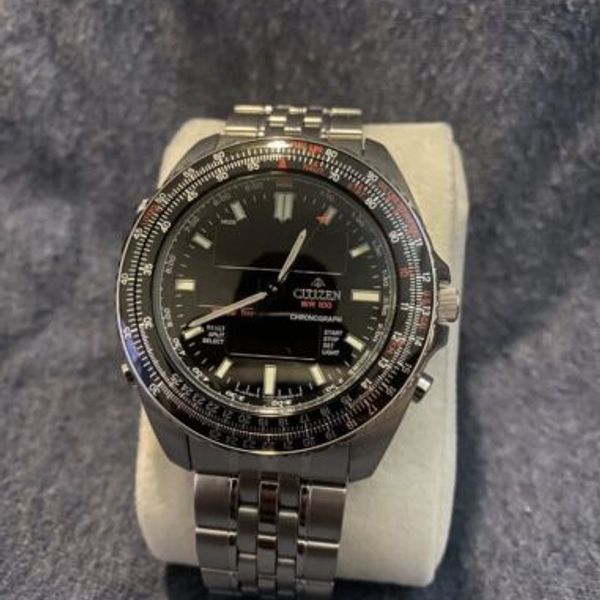 Citizen Promaster C460-S046092 Chronograph St.Steel Quartz Mens Watch ...