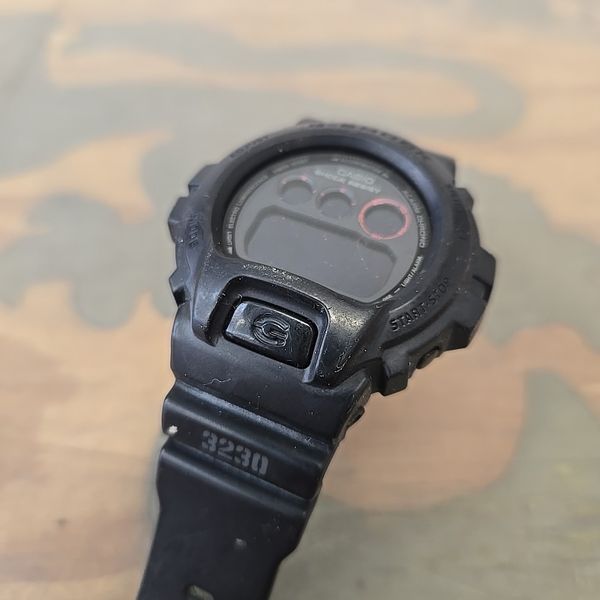 Salty Casio G Shock Digital Menâ s Watch DW-6900MS 3230 Matt Black #1 ...