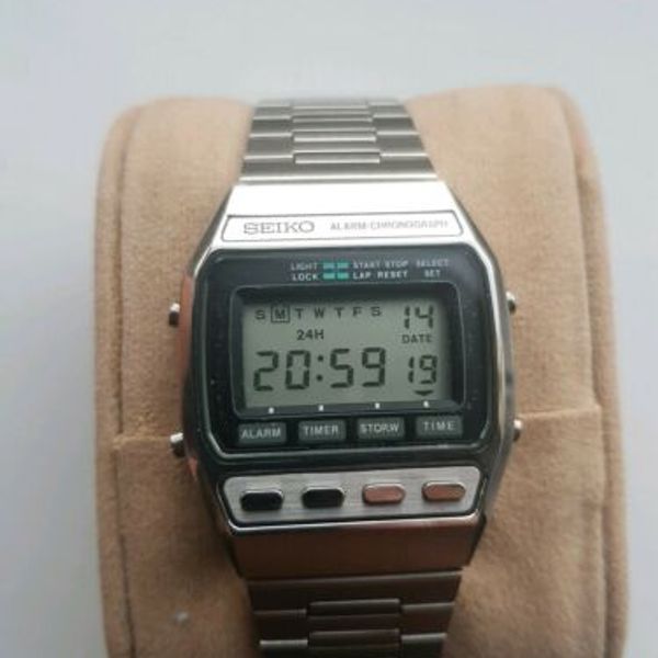 Extremely Rare Seiko A547-500c LCD Vintage Watch 1970s/80s ...