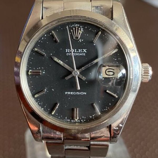 Vintage 1978 Rolex Oysterdate Precision 6694 w/ 78350-19 Bracelet ...
