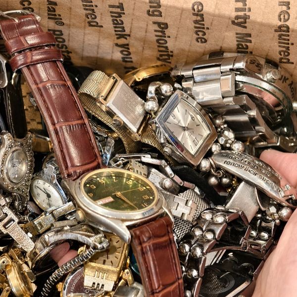 Great Bulk Watch Lot Seiko, Timex, Bulova, Citizen, Pulsar & Many More ...