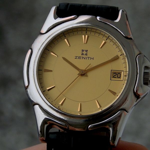 Zenith with date,cal.Zenith 22.6,beautiful insignia for hours ...
