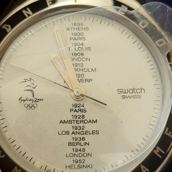 Two Vintage Swatch Irony Watches Sydney Olympics 2000 Limited Edition ...