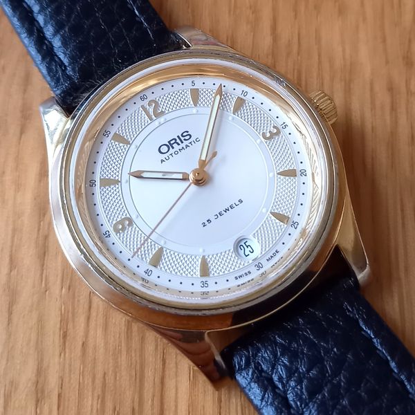 Oris Modern Classic watch 7490 Keanu Reeves Constantine - rare gold ...