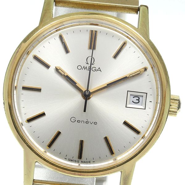 [OMEGA] Omega Geneve Vintage Cal.613 136.0098 Manual Winding Men's ...