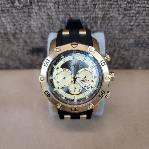 Invicta Pro Diver 100m Model #30029 Men's Watch w/ Blue Trinite Glow ...