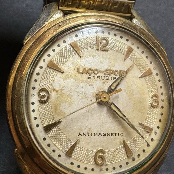 Vintage Laco Sport Manual Wind Watch / 33mm. / air | WatchCharts ...