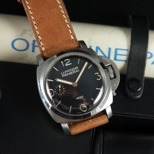 FS: Panerai PAM 127 47mm Luminor 1950 'Fiddy' Complete Set ...