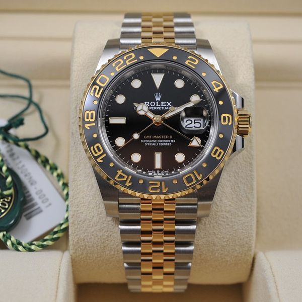 FS: BNIB Rolex GMT Master II 126713 GRNR Black/Grey - Complete Set ...