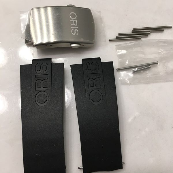 Oris rubber band with new style Brand New push button clasp ...
