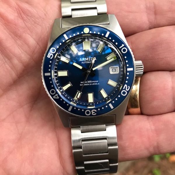 FS: Armida A12, Blue Dial, Excellent Condition | WatchCharts