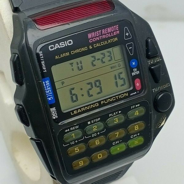 Vintage Casio CMD-40 Module 1174 Wrist Remote Controller Watch ...