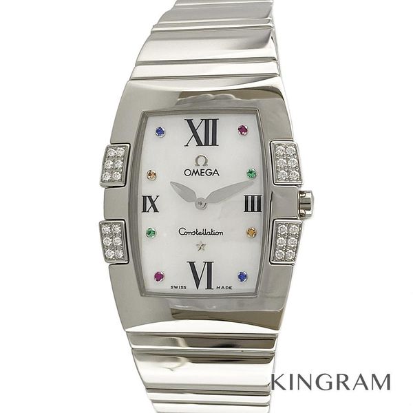 Omega OMEGA Constellation Constellation Quadrella 1584.79 Quartz Ladies ...
