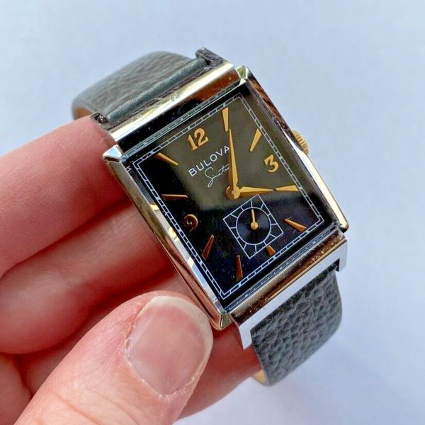 Frank Sinatra My Way Bulova Watch in Original Box Working Sapphire ...