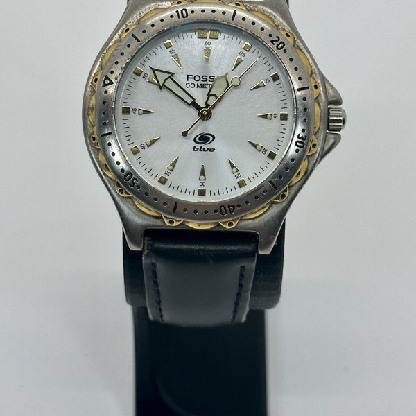 Fossil Blue : Rare Working Mens Watch AM3129 E2 | WatchCharts Marketplace