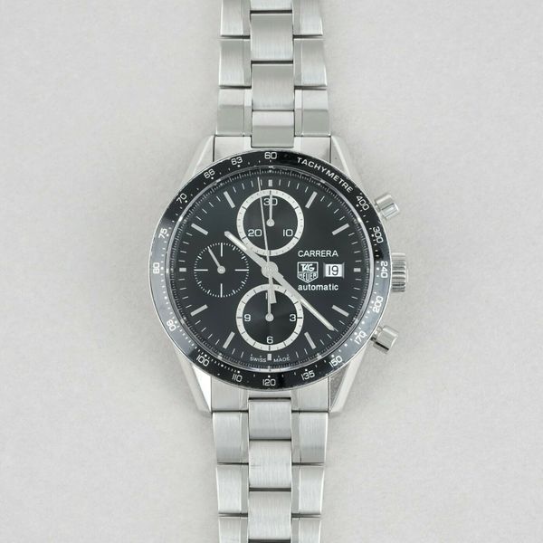 TAG HEUER CARRERA CALIBRE 16 CHRONOGRAPH WRISTWATCH REF. CV2010 | WatchCharts Marketplace