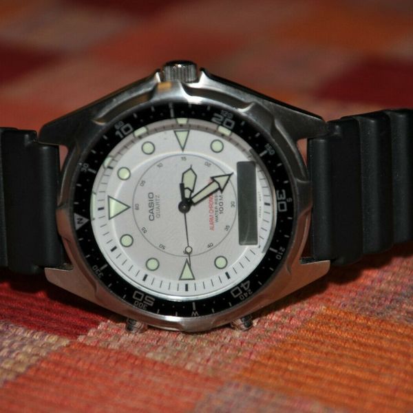 Men's Casio AMW-320R Legendary module 2701 Alarm Chronograph 10 Bar ...