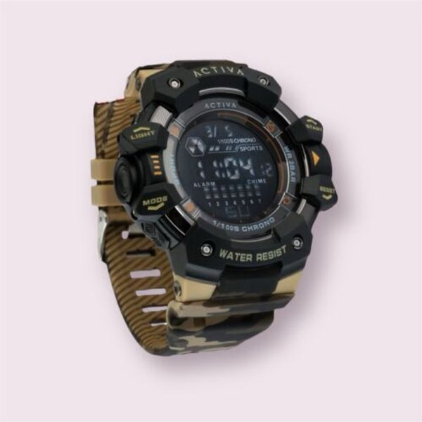 Activa Armour X Invicta Men's 50mm Camouflage Digital Watch ...
