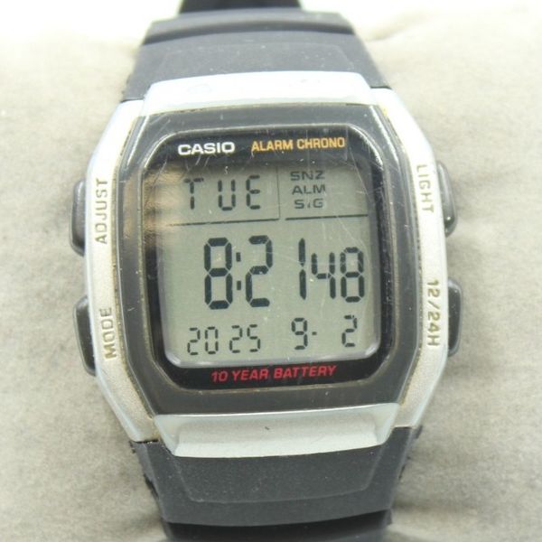 CASIO W-96H Alarm Chrono Classic Digital Quartz Wristwatch - M05 ...